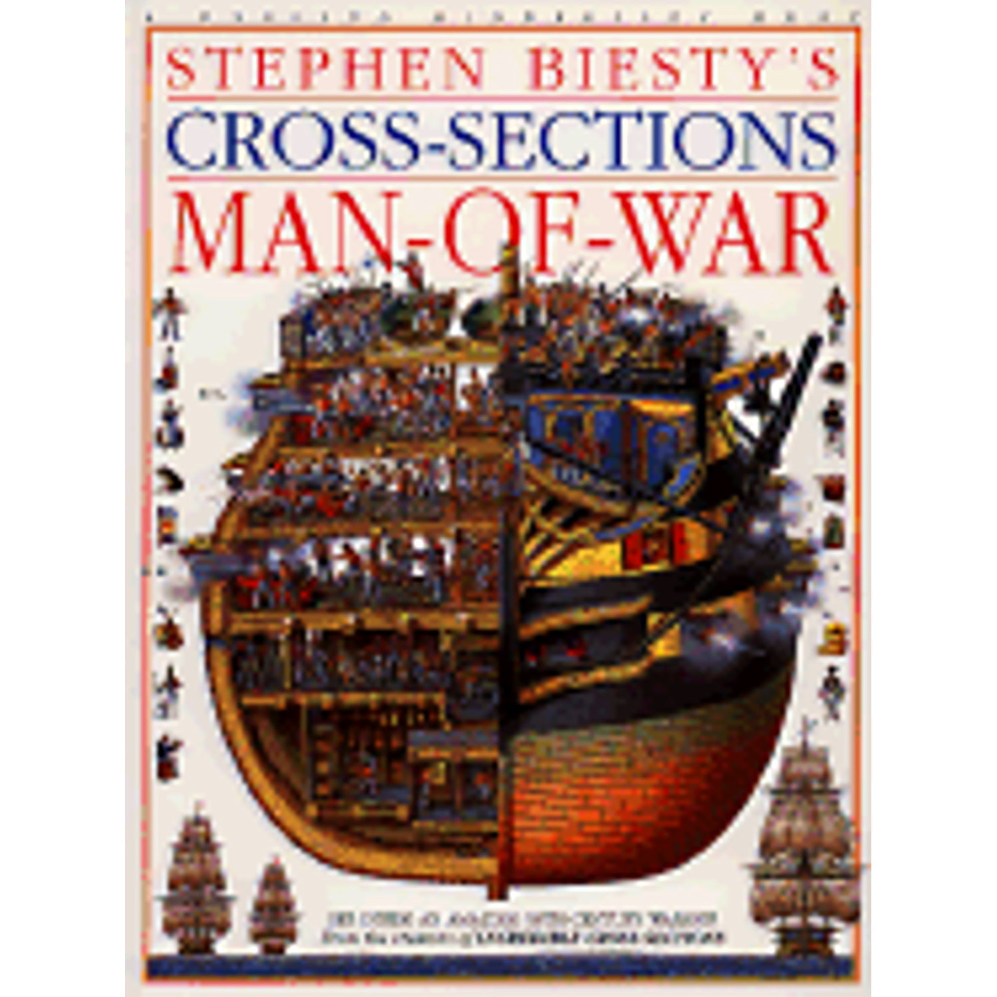 Pre-Owned Stephen Biesty's Cross-Sections: Man-Of-War (Hardcover ...