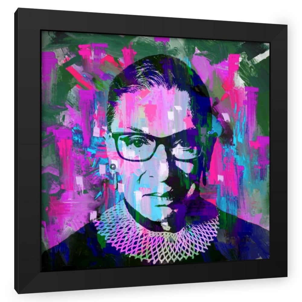 Stephen Chambers 12x12 Black Modern Wood Framed Wall Art Titled - Ruth ...