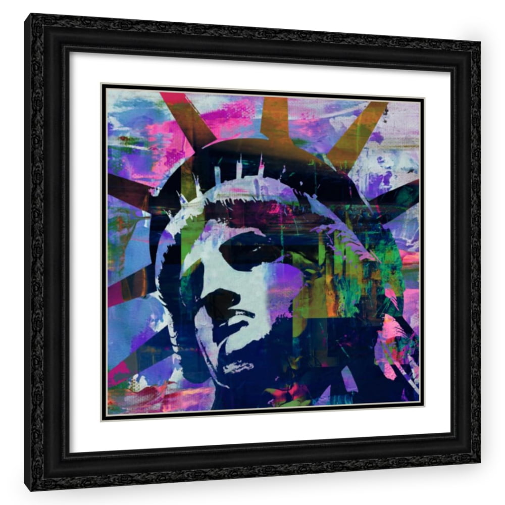 Stephen Chambers 12x12 Black Ornate Wood Framed With Double Matting ...