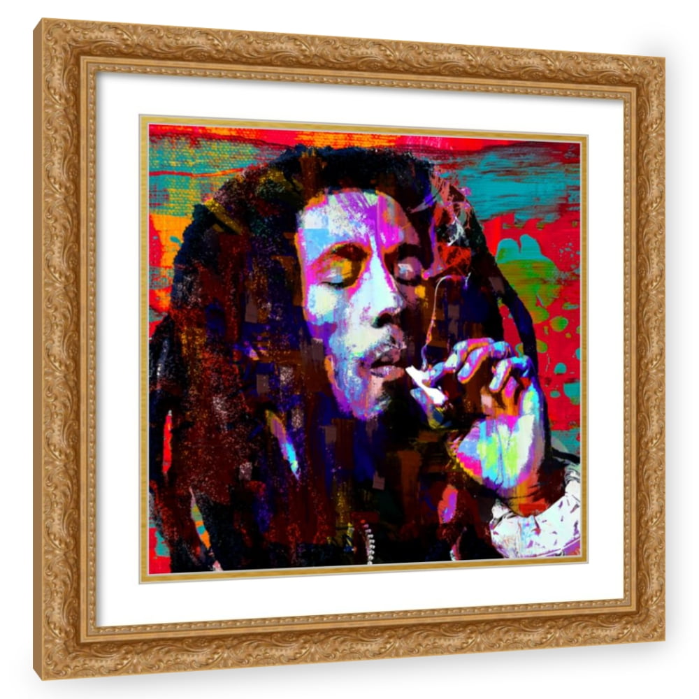 Stephen Chambers 12x12 Gold Ornate Wood Framed With Double Matting Wall ...