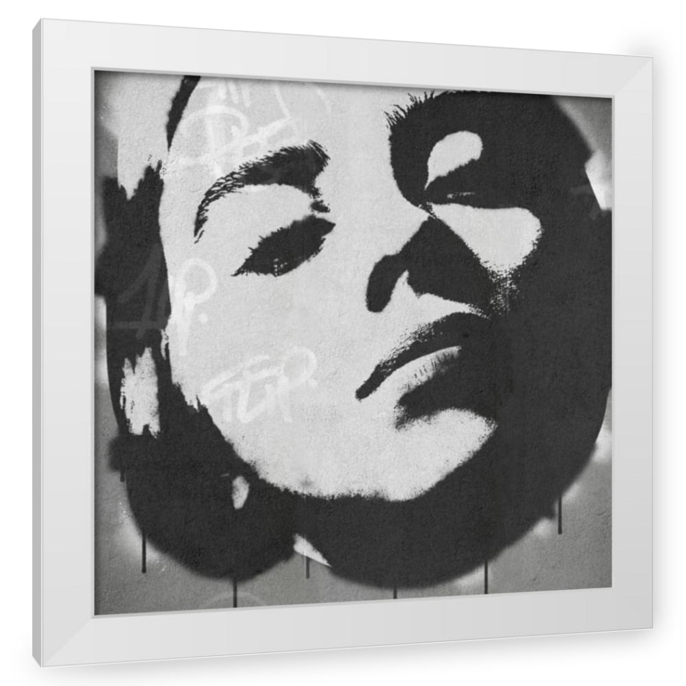 Stephen Chambers 12x12 White Modern Wood Framed Wall Art Titled ...