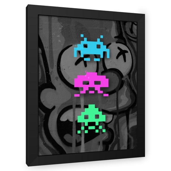 Stephen Chambers 12x14 Black Modern Wood Framed Wall Art Titled - 3 ...