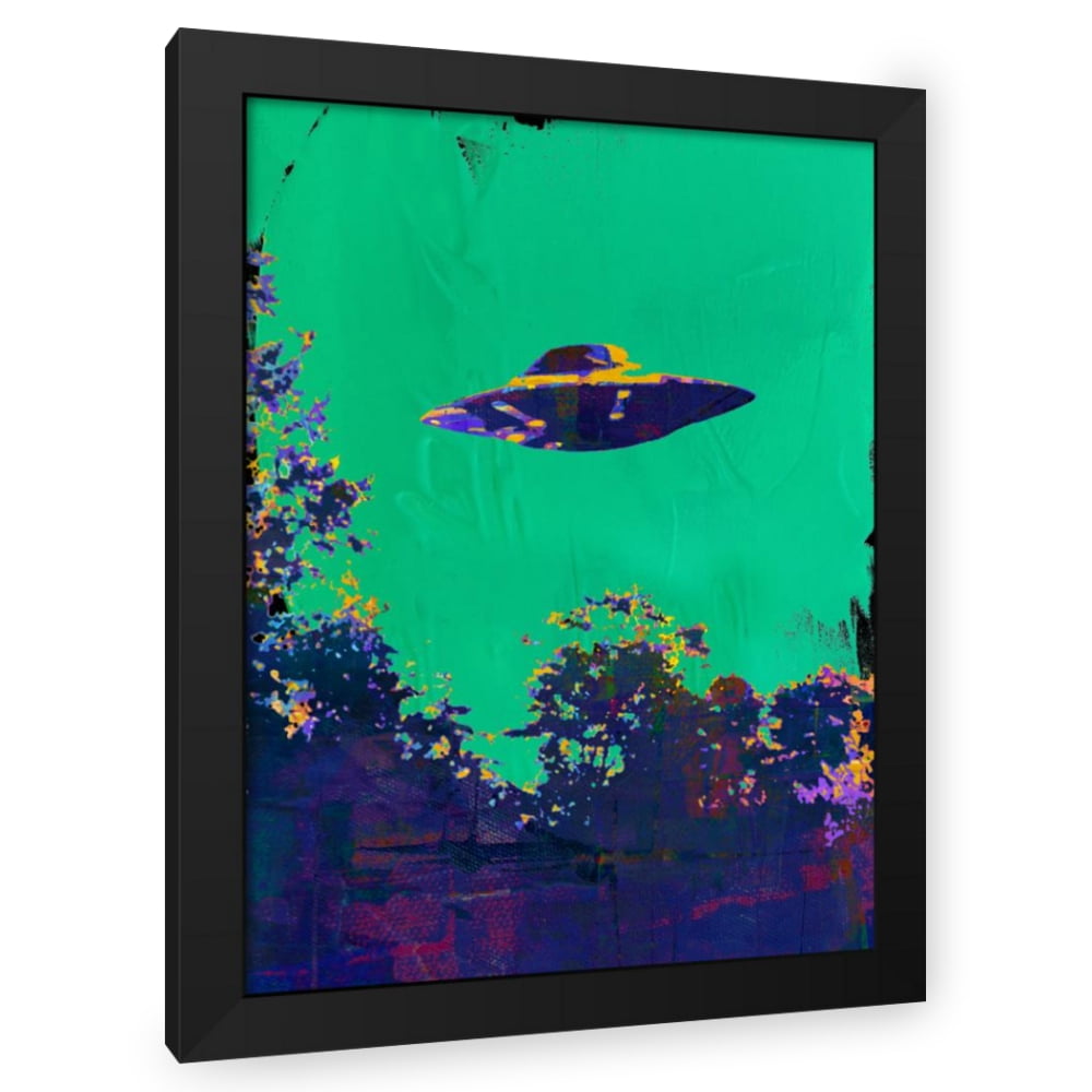 Stephen Chambers 12x14 Black Modern Wood Framed Wall Art Titled - I ...