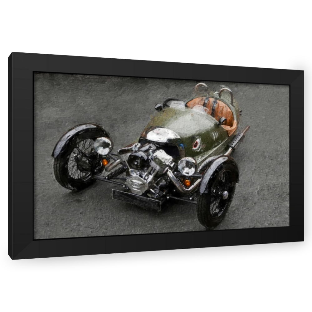 Stephen Chambers 14x10 Black Modern Wood Framed Wall Art Titled ...
