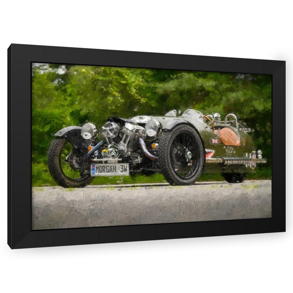Stephen Chambers 14x11 Black Modern Wood Framed Wall Art Titled ...