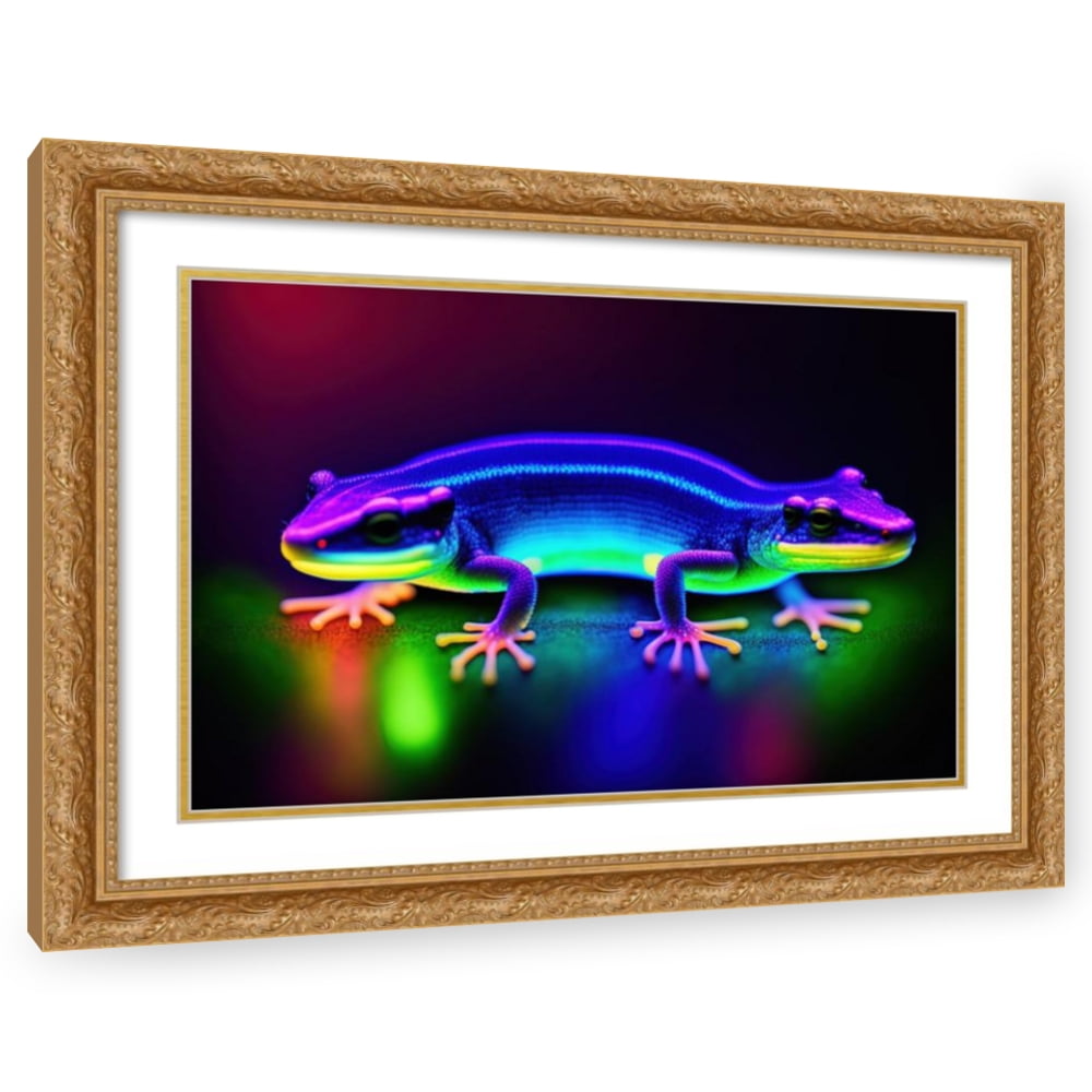 Stephen Chambers 14x11 Gold Ornate Wood Framed With Double Matting Wall ...