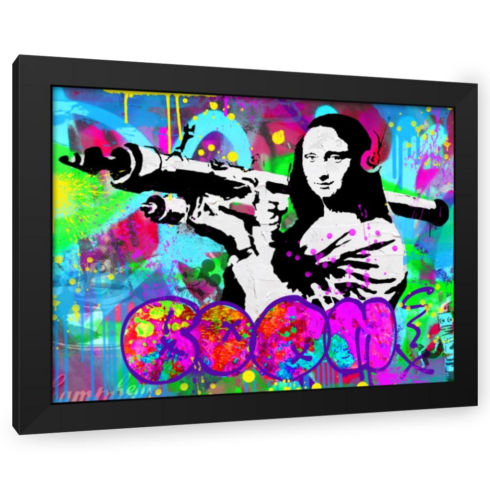 Stephen Chambers 14x12 Black Modern Wood Framed Wall Art Titled - Boom ...
