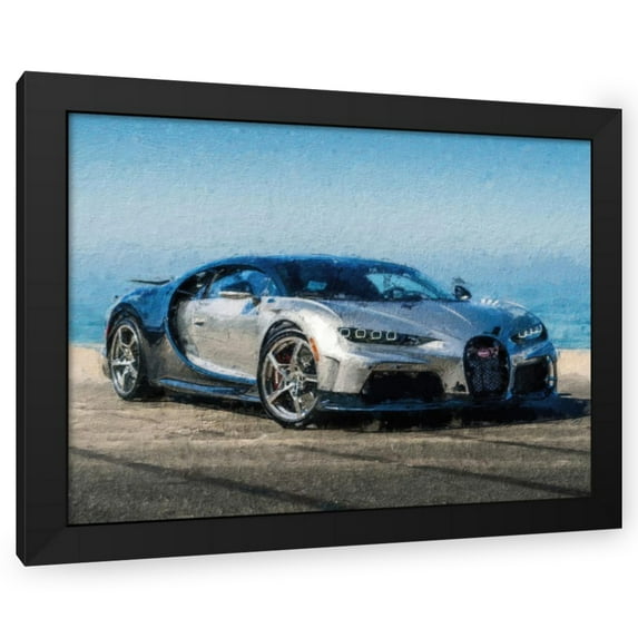 Stephen Chambers 14x12 Black Modern Wood Framed Wall Art Titled ...