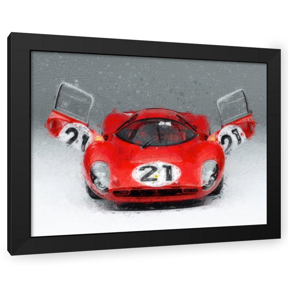Stephen Chambers 14x12 Black Modern Wood Framed Wall Art Titled ...