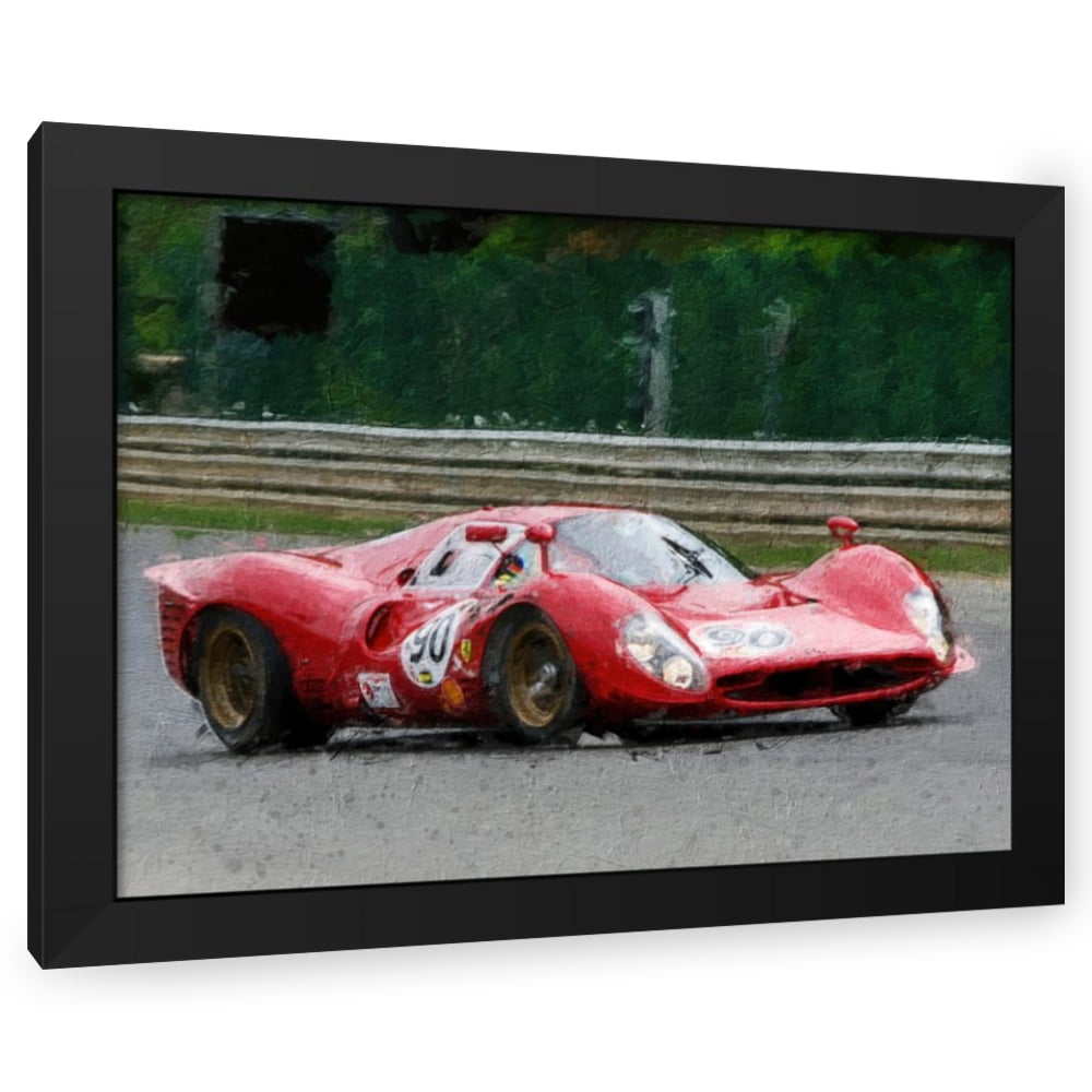 Stephen Chambers 14x12 Black Modern Wood Framed Wall Art Titled ...