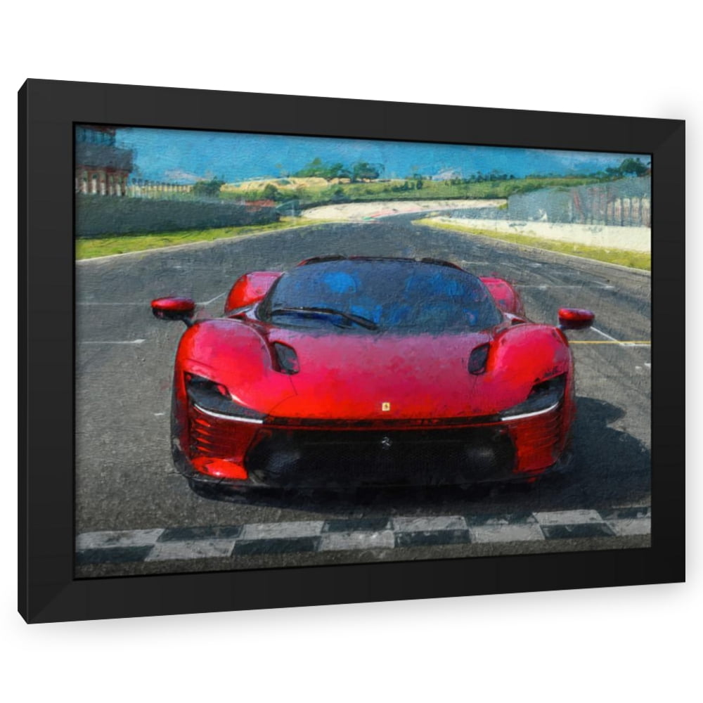 Stephen Chambers 14x12 Black Modern Wood Framed Wall Art Titled ...