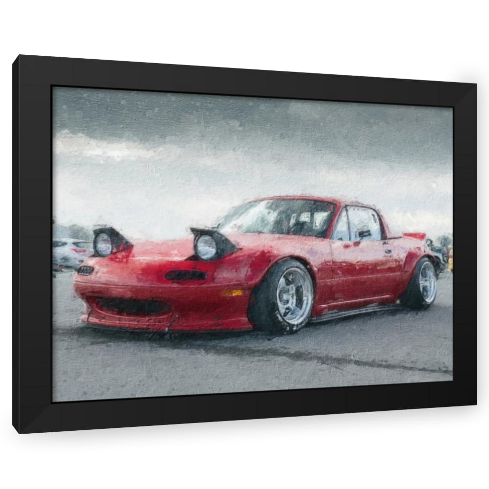 Stephen Chambers 14x12 Black Modern Wood Framed Wall Art Titled - Rb ...