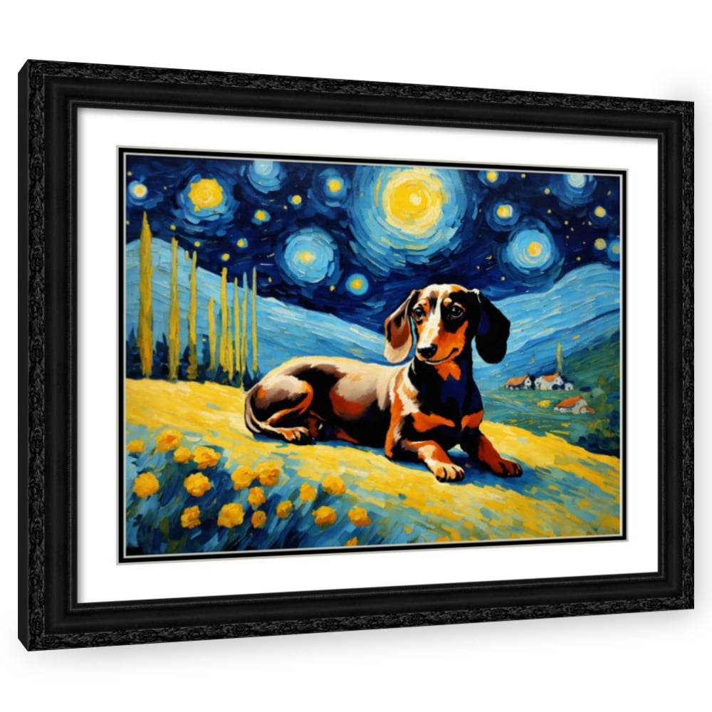 Stephen Chambers 14x12 Black Ornate Wood Framed With Double Matting ...