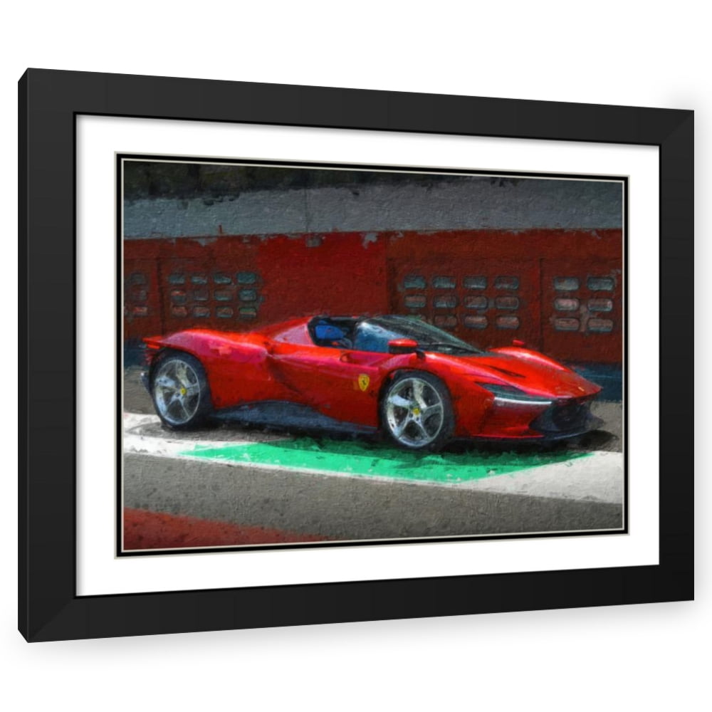 Stephen Chambers 14x12 Black Ornate Wood Framed With Double Matting ...