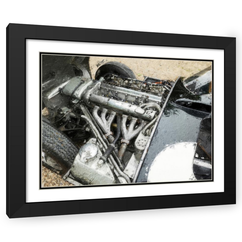 Stephen Chambers 14x12 Black Ornate Wood Framed With Double Matting ...