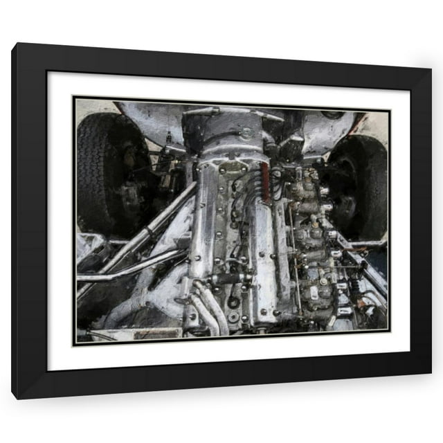 Stephen Chambers 14x12 Black Ornate Wood Framed With Double Matting ...