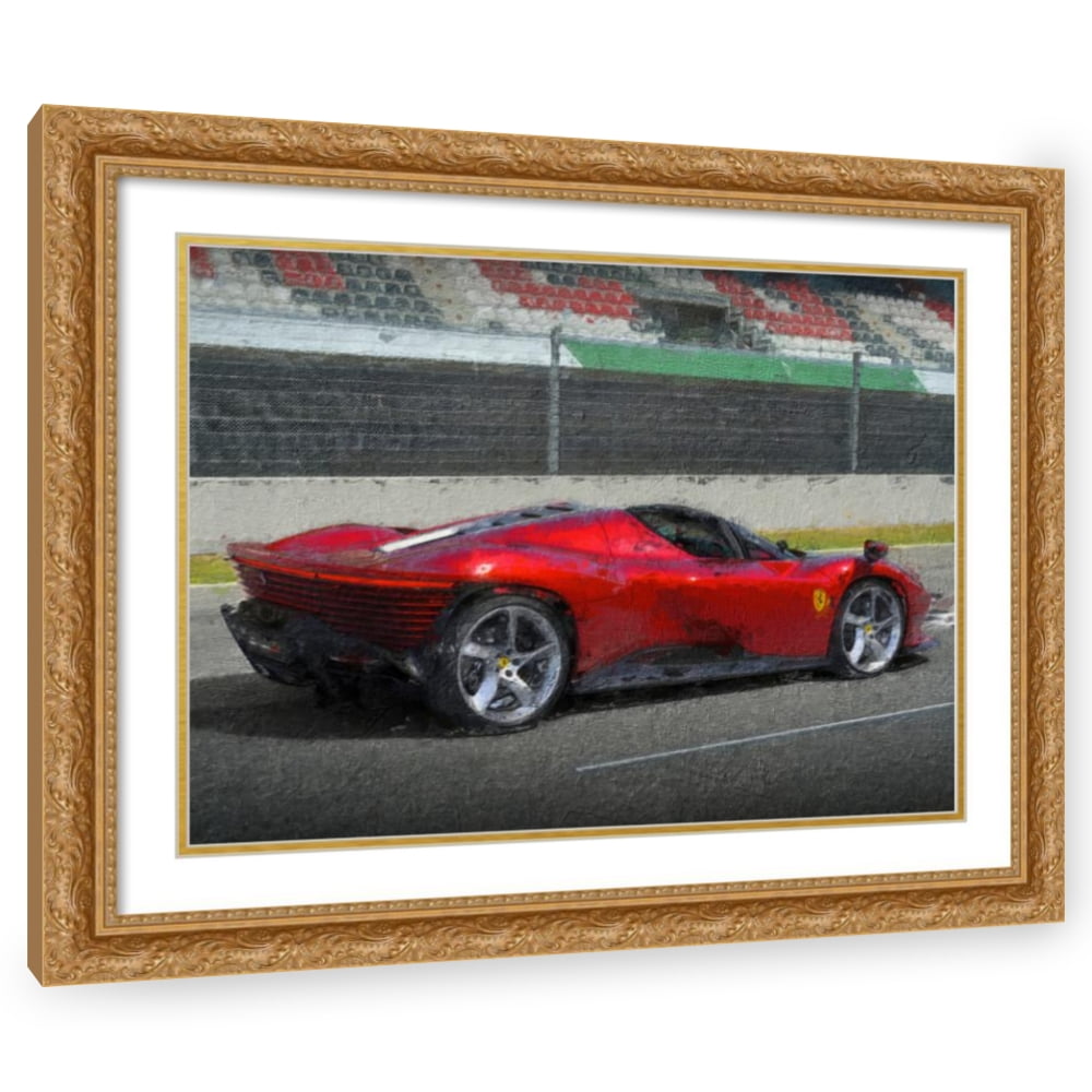 Stephen Chambers 14x12 Gold Ornate Wood Framed With Double Matting Wall ...