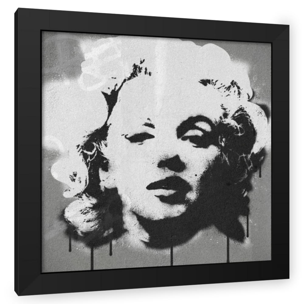 Stephen Chambers 15x15 Black Modern Wood Framed Wall Art Titled