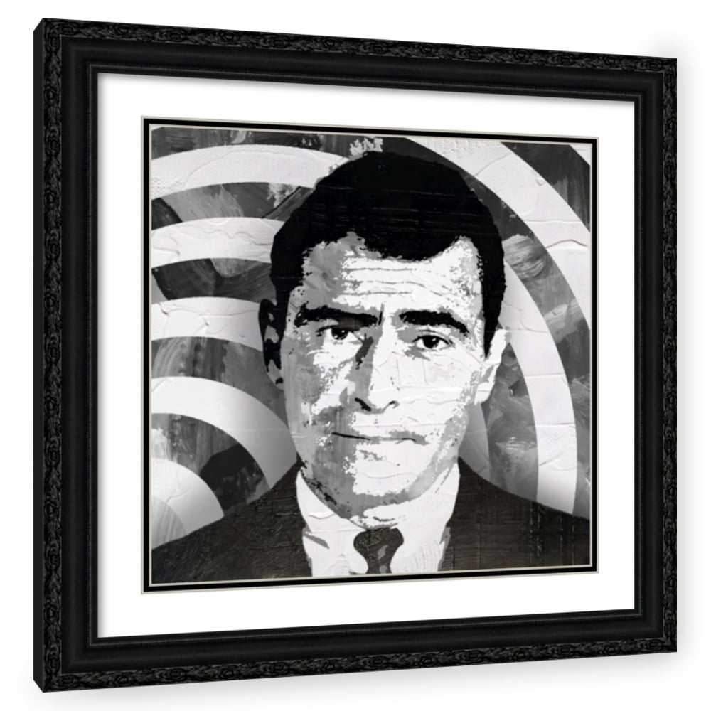 Stephen Chambers 15x15 Black Ornate Wood Framed With Double Matting ...