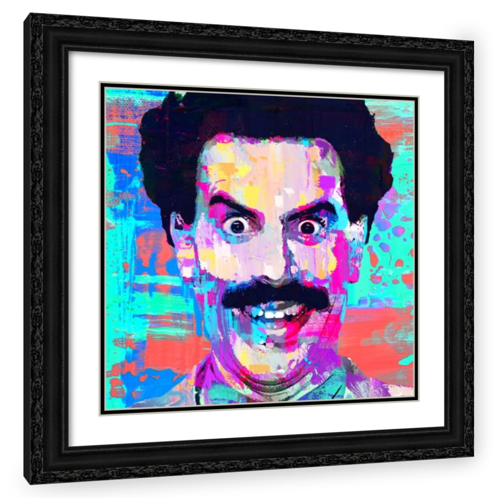 Stephen Chambers 15x15 Black Ornate Wood Framed With Double Matting ...