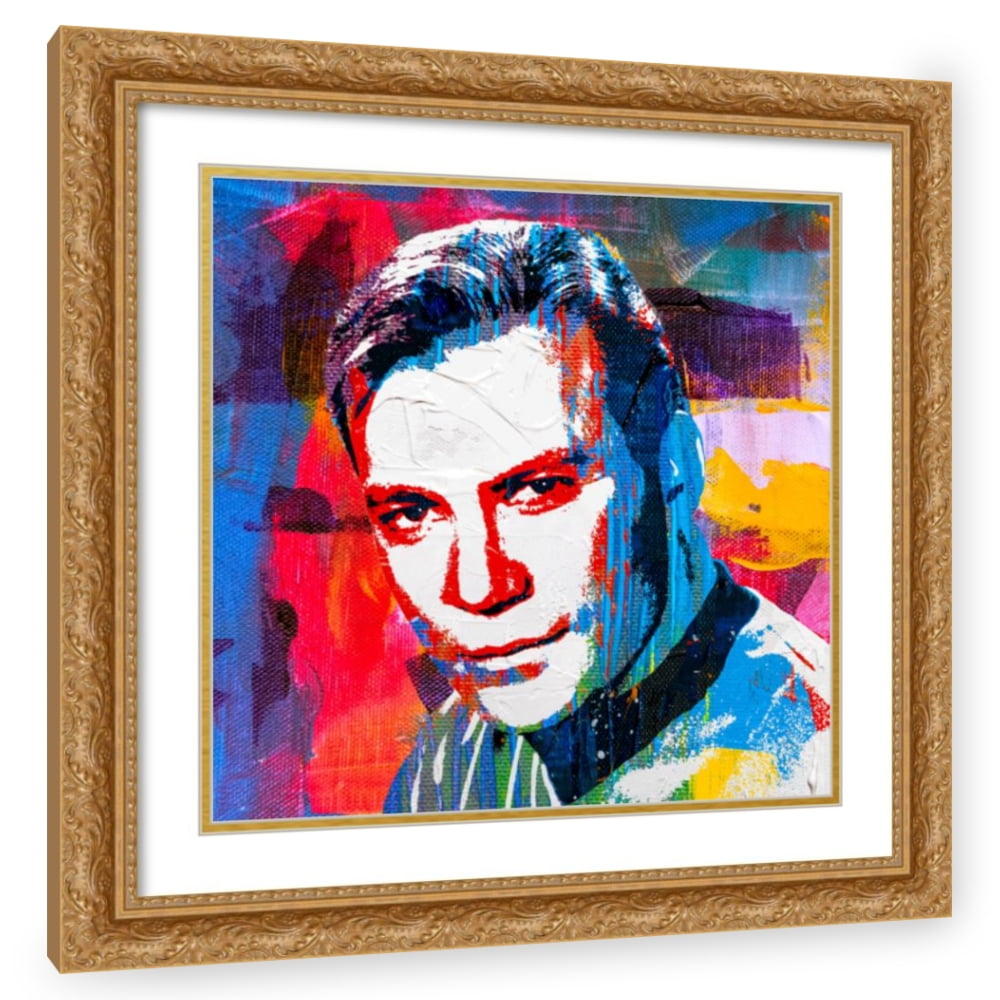 Stephen Chambers 15x15 Gold Ornate Wood Framed With Double Matting Wall ...
