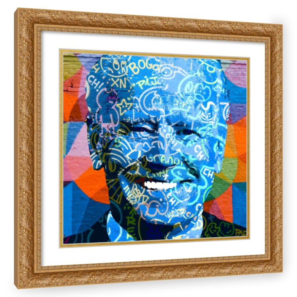 Stephen Chambers 15x15 Gold Ornate Wood Framed With Double Matting Wall ...
