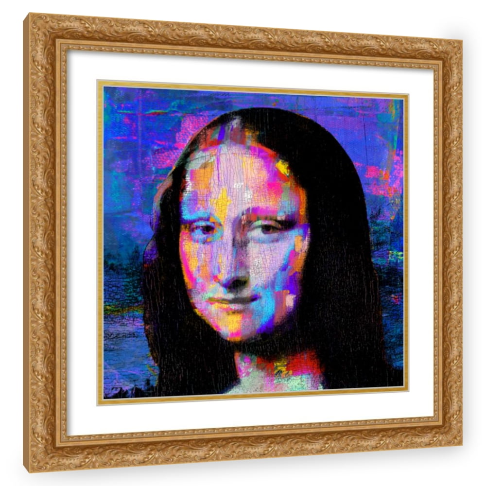 Stephen Chambers 15x15 Gold Ornate Wood Framed With Double Matting Wall ...