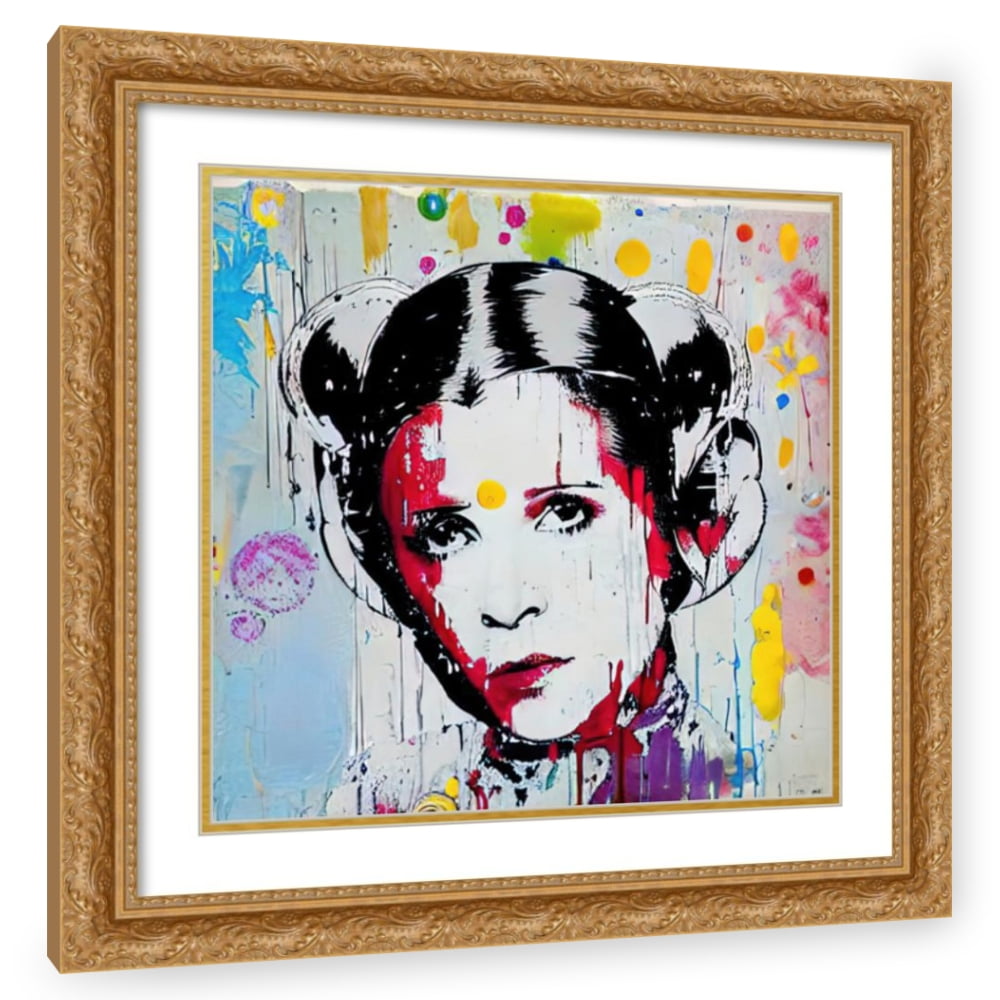 Stephen Chambers 15x15 Gold Ornate Wood Framed With Double Matting Wall ...