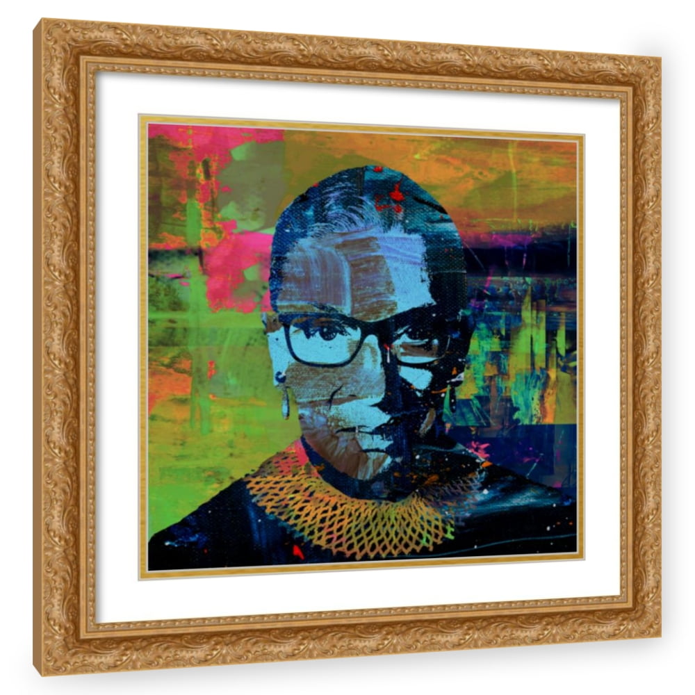 Stephen Chambers 15x15 Gold Ornate Wood Framed With Double Matting Wall ...
