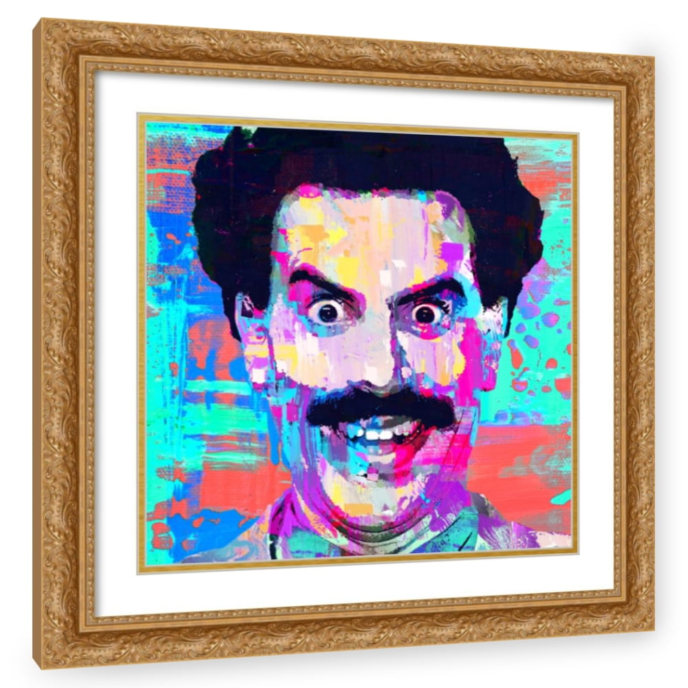 Stephen Chambers 15x15 Gold Ornate Wood Framed With Double Matting Wall ...