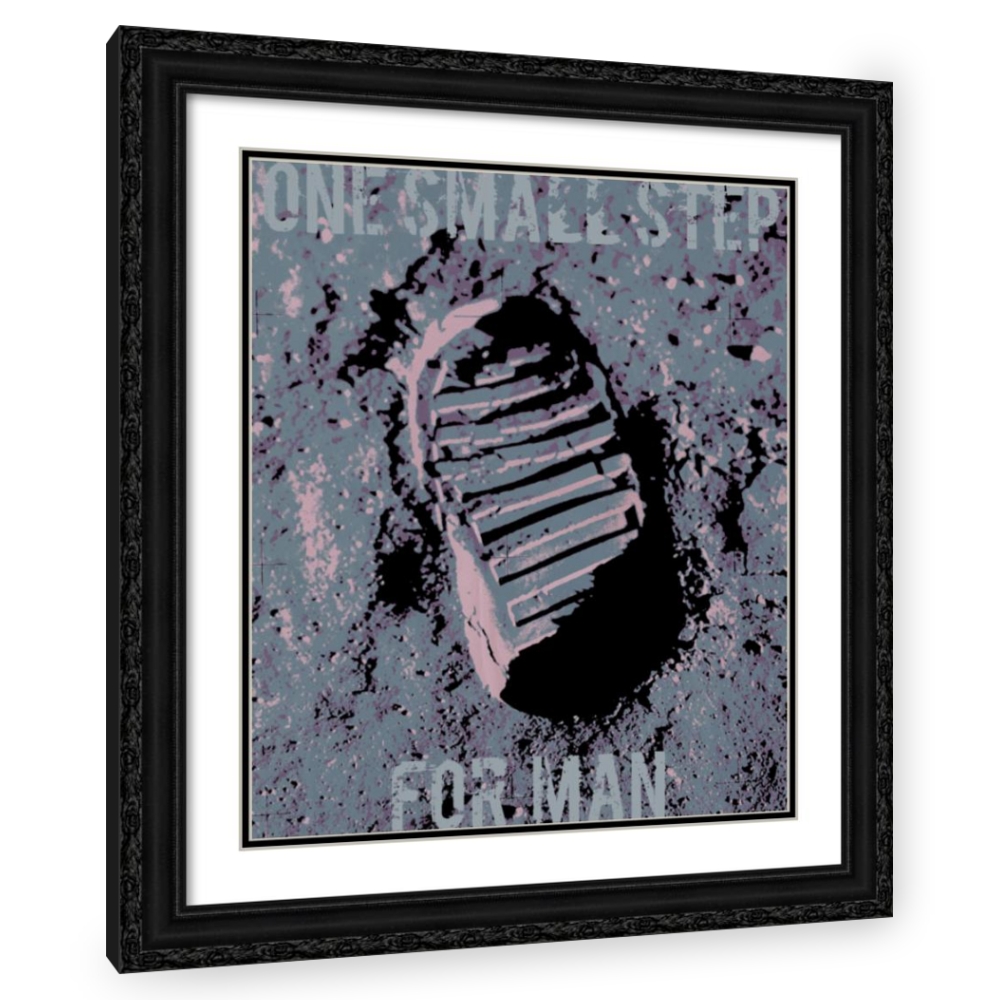 Stephen Chambers 15x17 Black Ornate Wood Framed With Double Matting ...