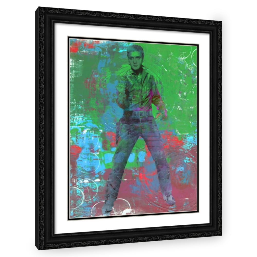 Stephen Chambers 15x18 Black Ornate Wood Framed With Double Matting ...