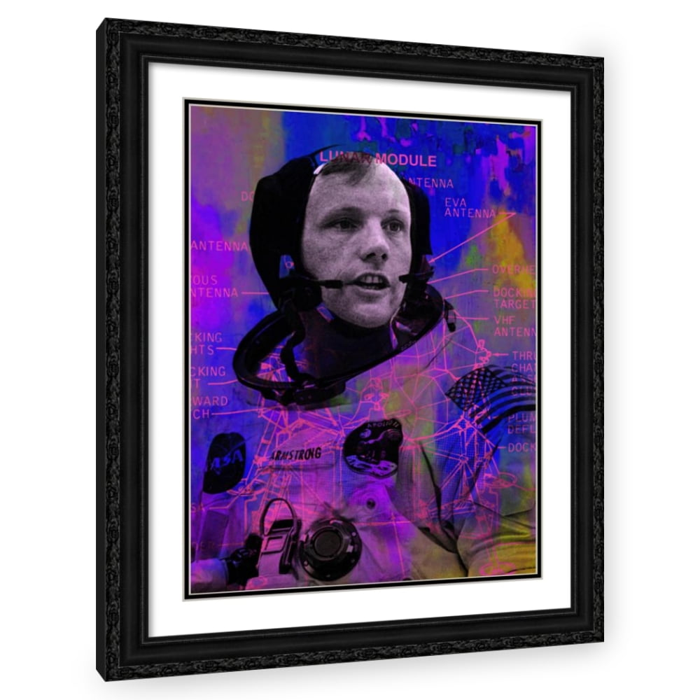 Stephen Chambers 15x18 Black Ornate Wood Framed With Double Matting ...