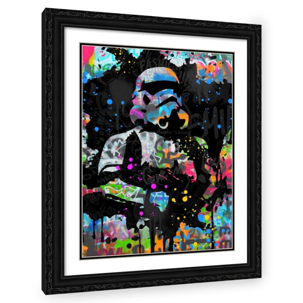 Stephen Chambers 15x18 Black Ornate Wood Framed With Double Matting ...