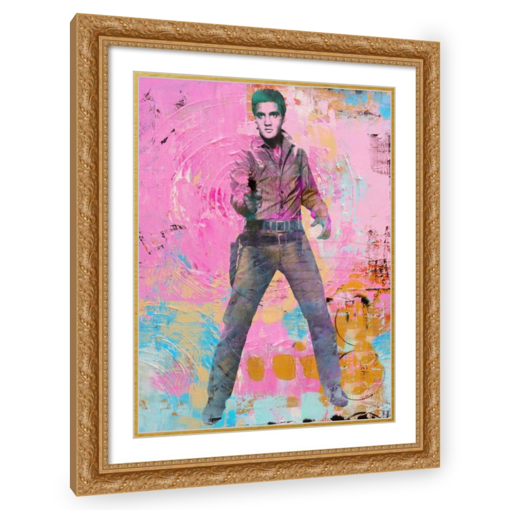 Stephen Chambers 15x18 Gold Ornate Wood Framed With Double Matting Wall ...