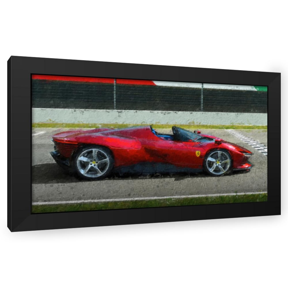 Stephen Chambers 18x12 Black Modern Wood Framed Wall Art Titled ...