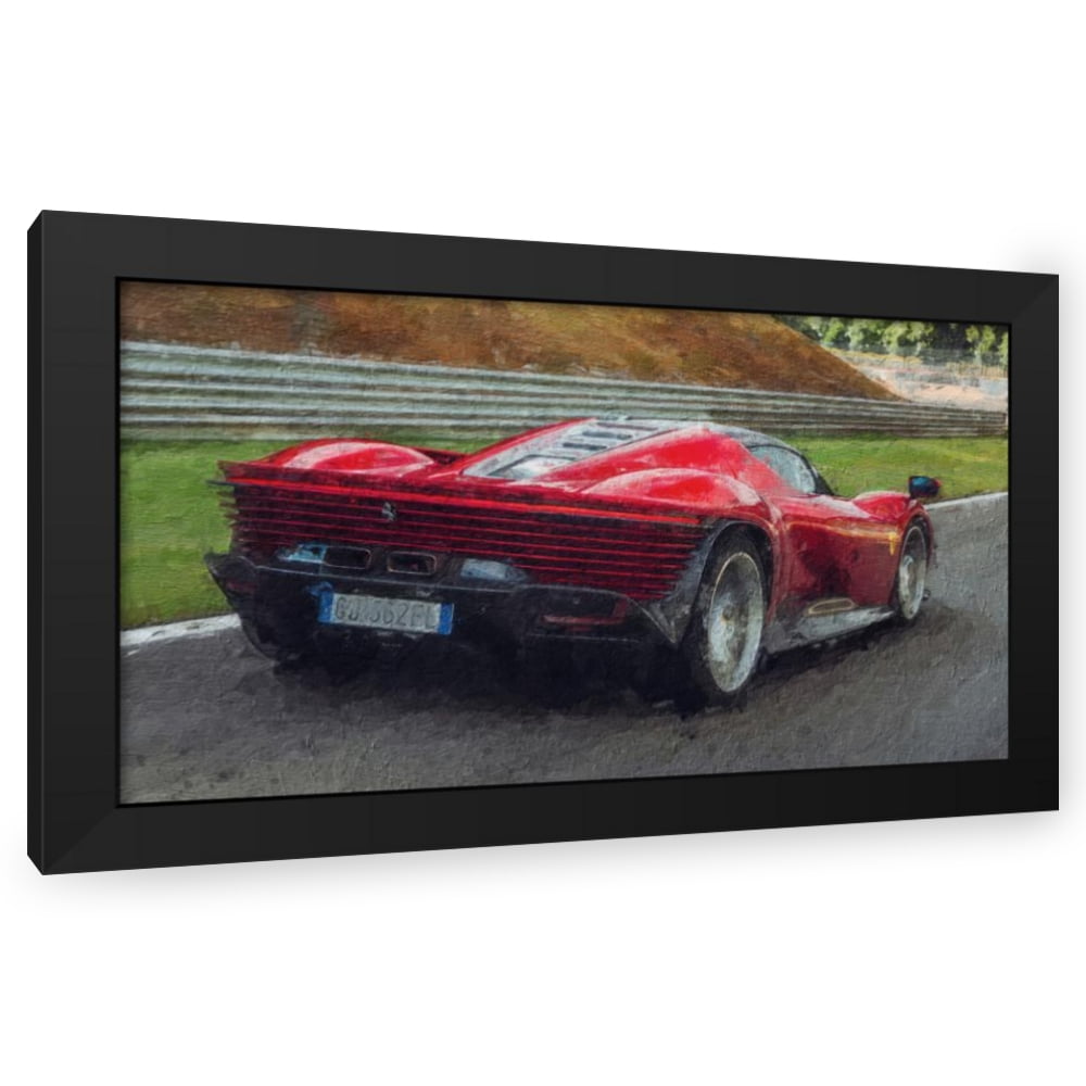 Stephen Chambers 18x12 Black Modern Wood Framed Wall Art Titled ...