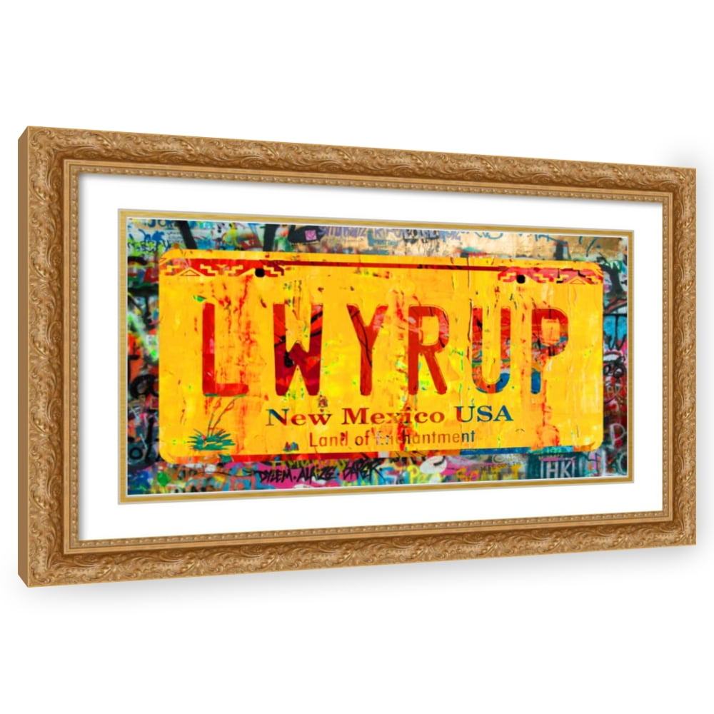 Stephen Chambers 18x12 Gold Ornate Wood Framed With Double Matting Wall ...