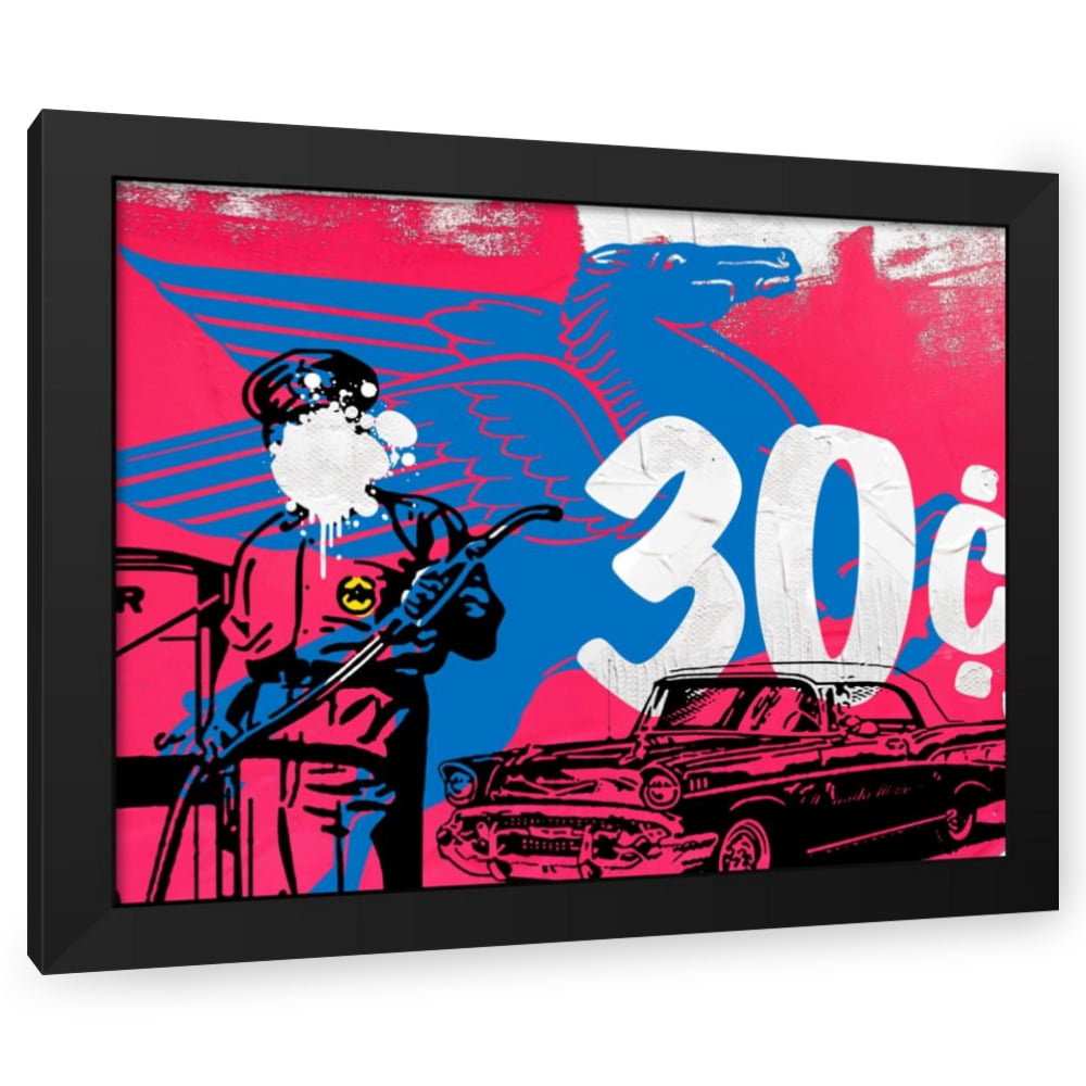 Stephen Chambers 18x15 Black Modern Wood Framed Wall Art Titled - 30 ...
