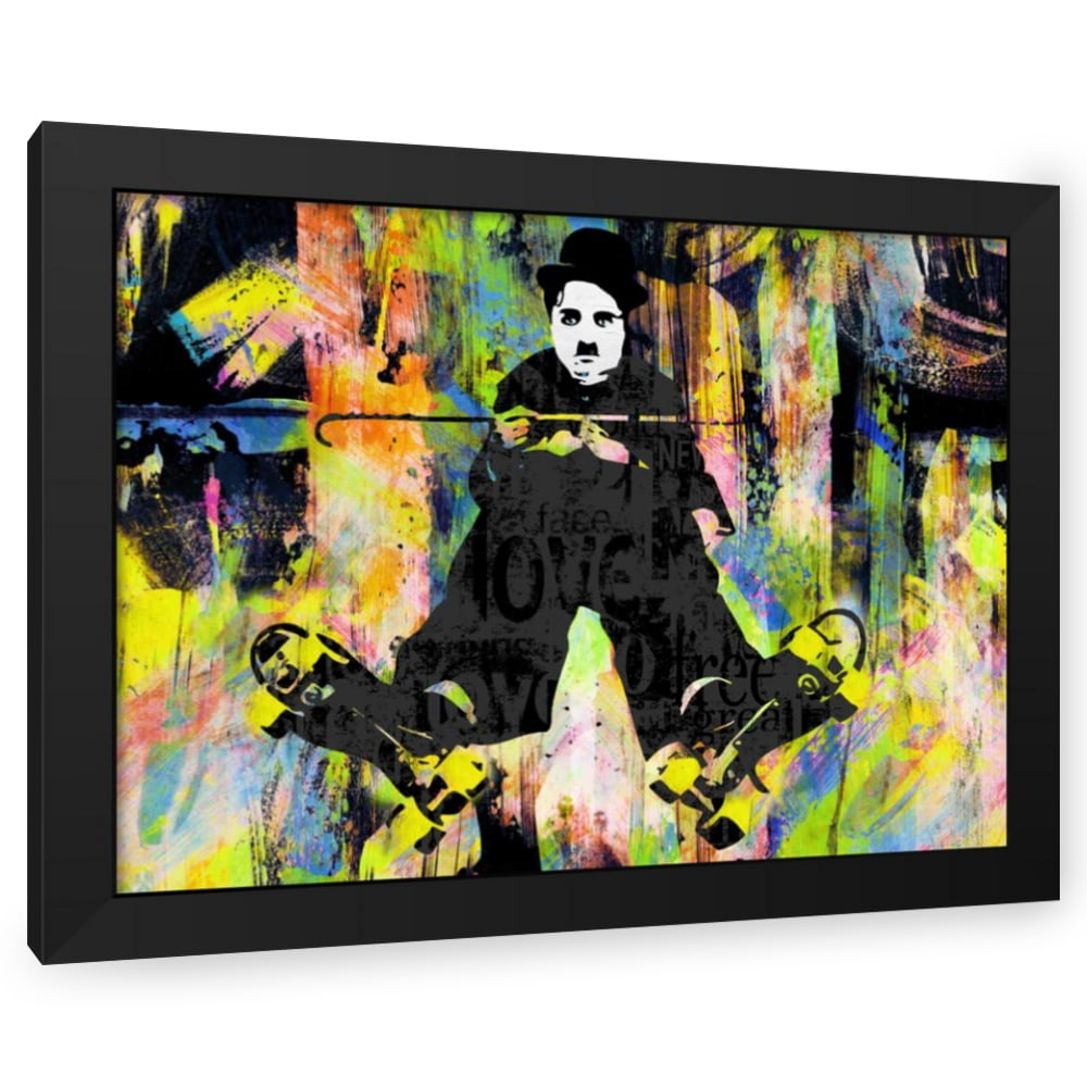 Stephen Chambers 18x15 Black Modern Wood Framed Wall Art Titled ...