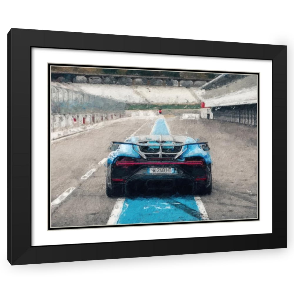 Stephen Chambers 18x15 Black Ornate Wood Framed With Double Matting ...