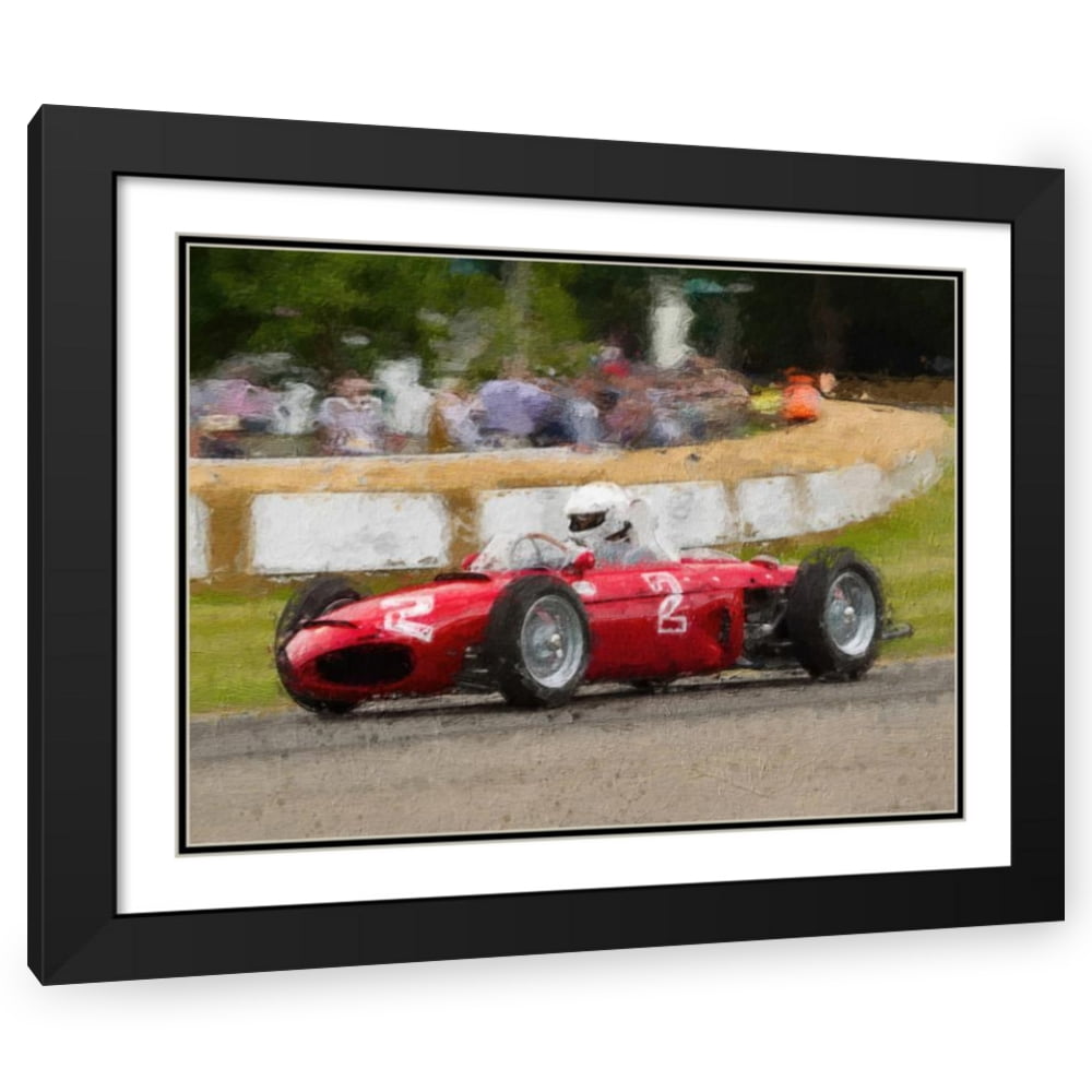 Stephen Chambers 18x15 Black Ornate Wood Framed With Double Matting ...