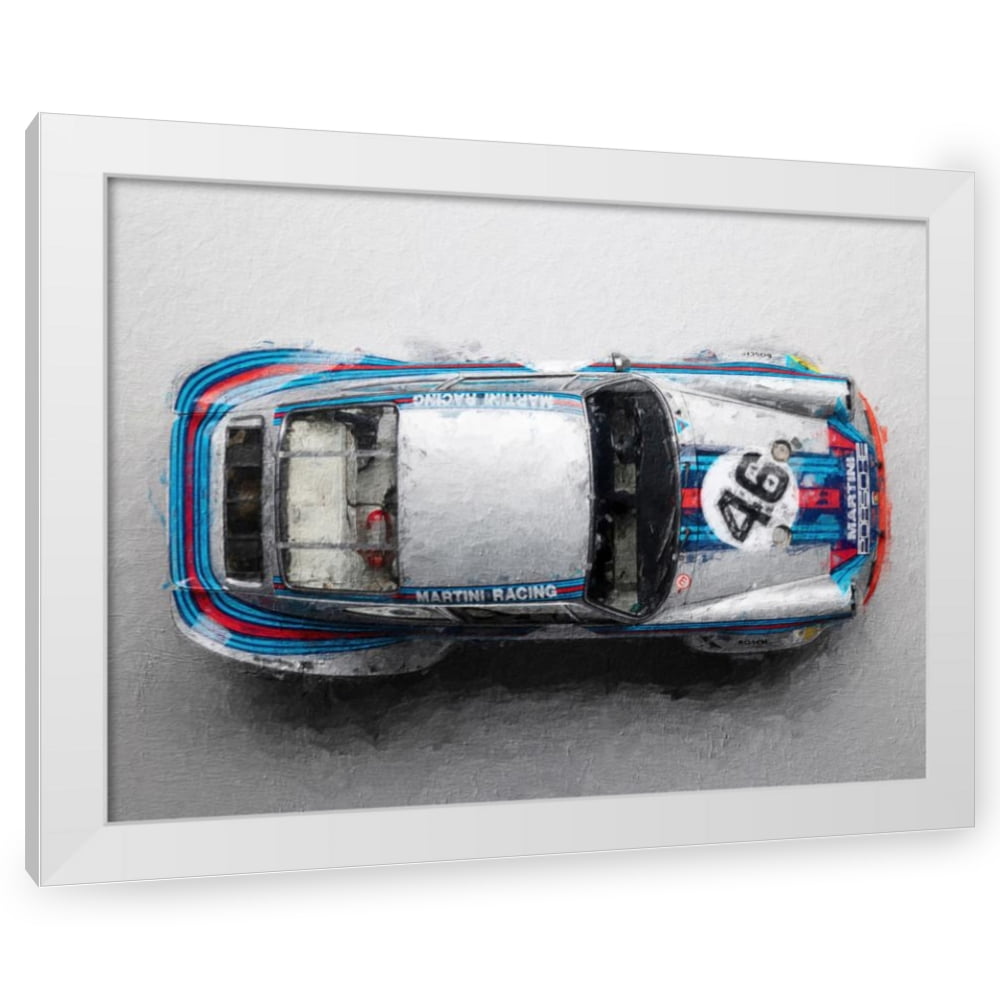 Stephen Chambers 18x15 White Modern Wood Framed Wall Art Titled - 911 4 ...