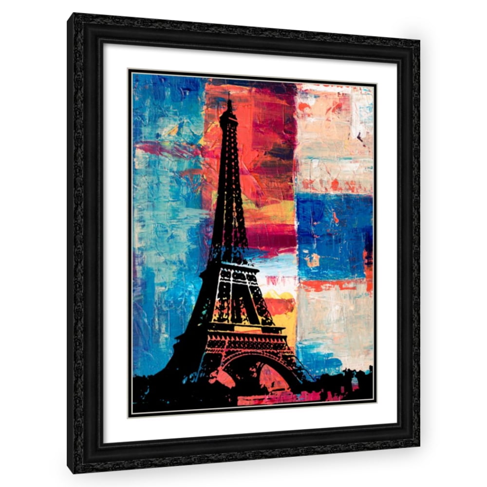 Stephen Chambers 19x24 Black Ornate Wood Framed With Double Matting ...