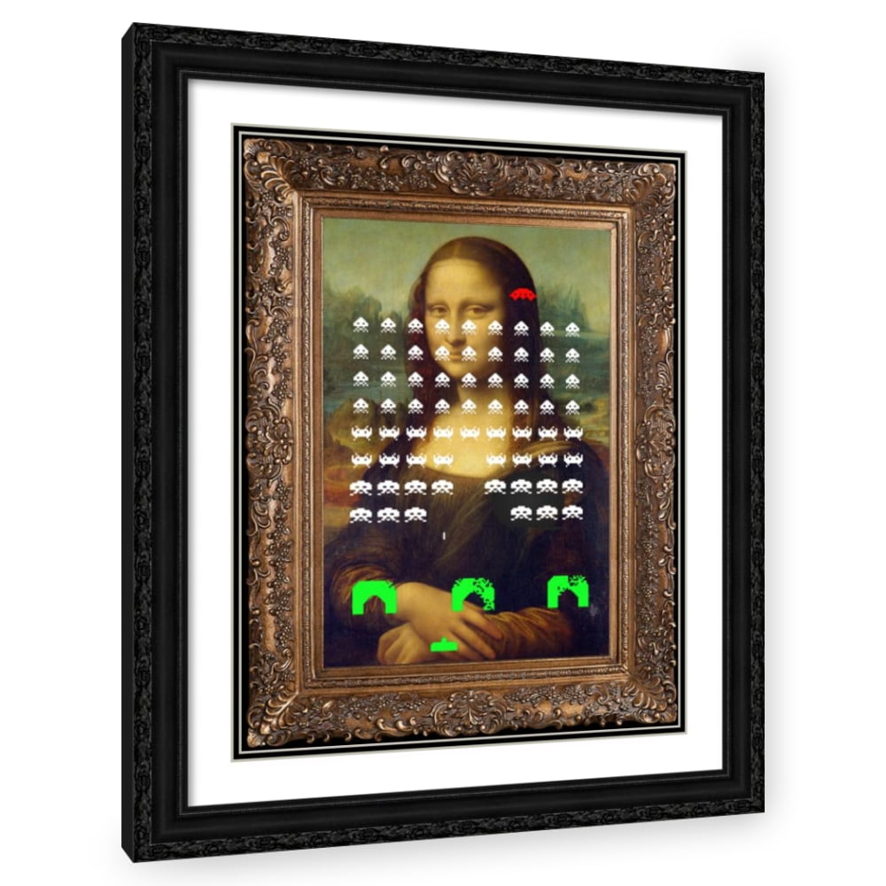 Stephen Chambers 19x24 Black Ornate Wood Framed With Double Matting ...