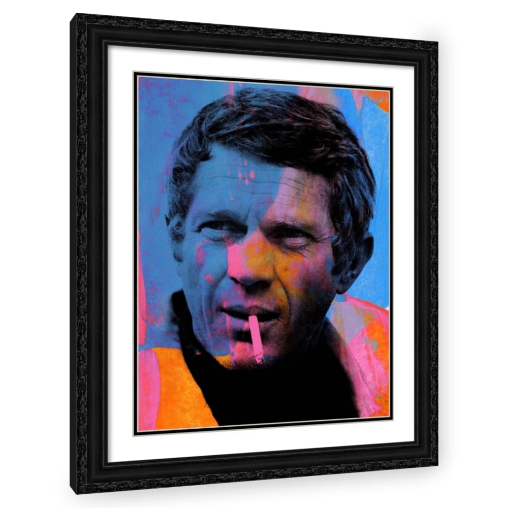 Stephen Chambers 19x24 Black Ornate Wood Framed With Double Matting ...
