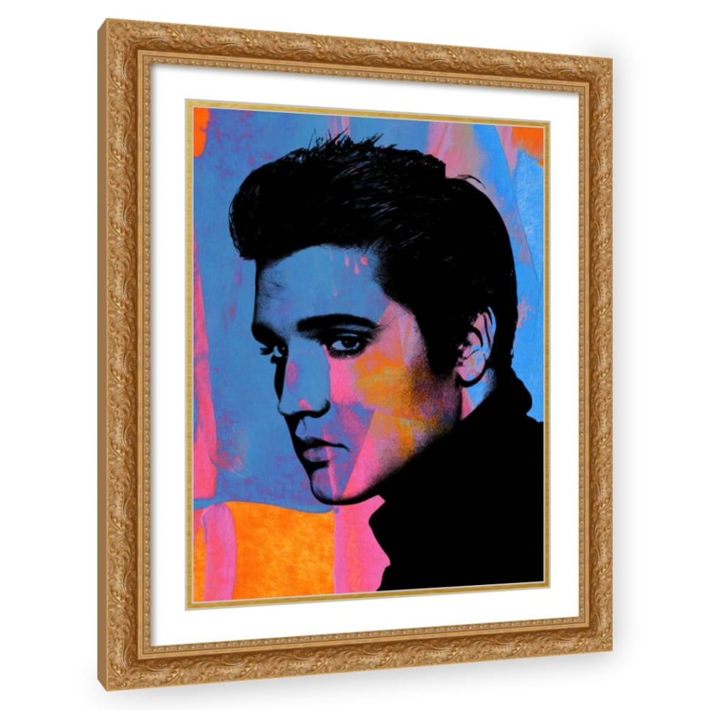 Stephen Chambers 19x24 Gold Ornate Wood Framed With Double Matting Wall ...