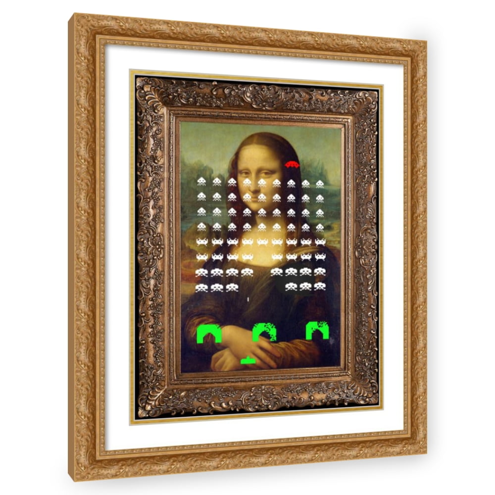 Stephen Chambers 19x24 Gold Ornate Wood Framed With Double Matting Wall ...