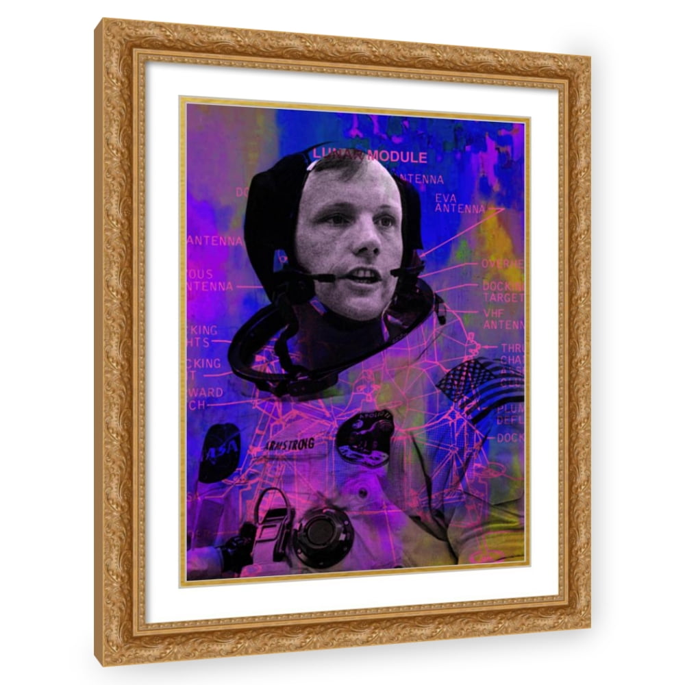 Stephen Chambers 19x24 Gold Ornate Wood Framed With Double Matting Wall ...