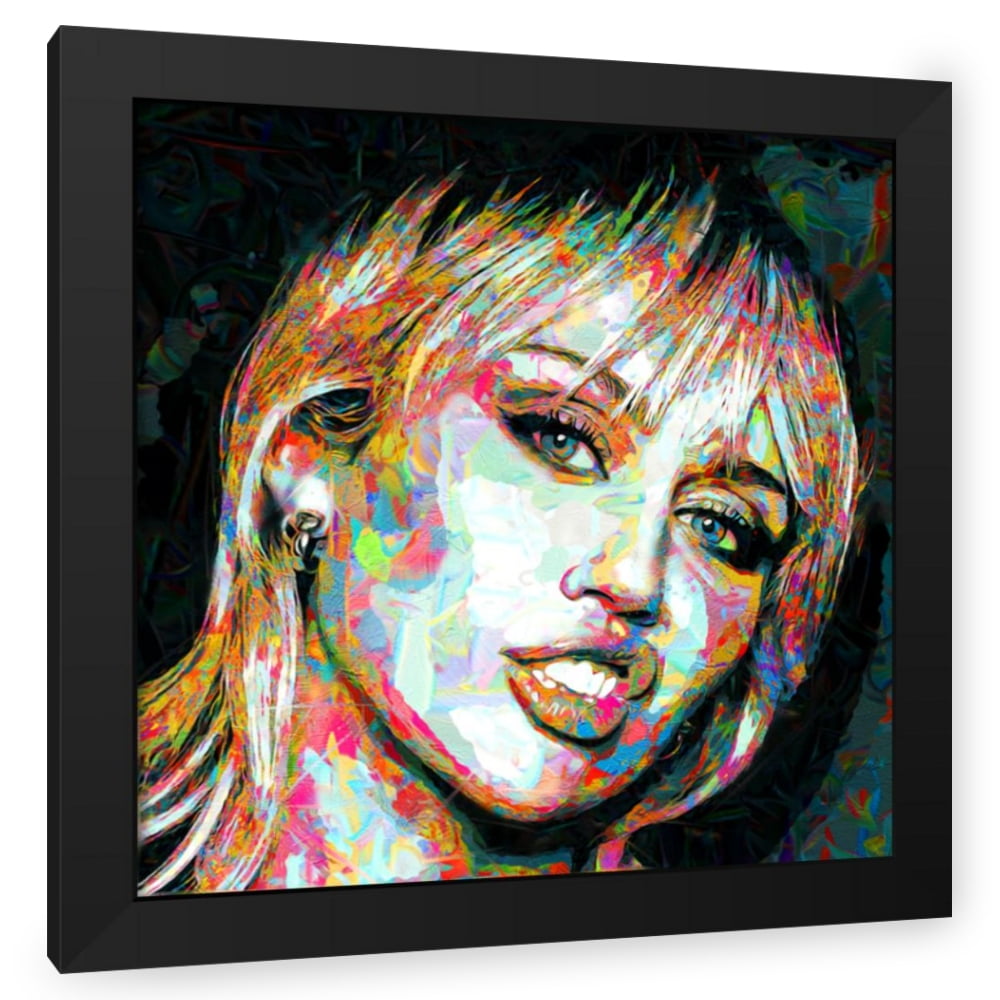 Stephen Chambers 20x20 Black Modern Wood Framed Wall Art Titled - Miley ...